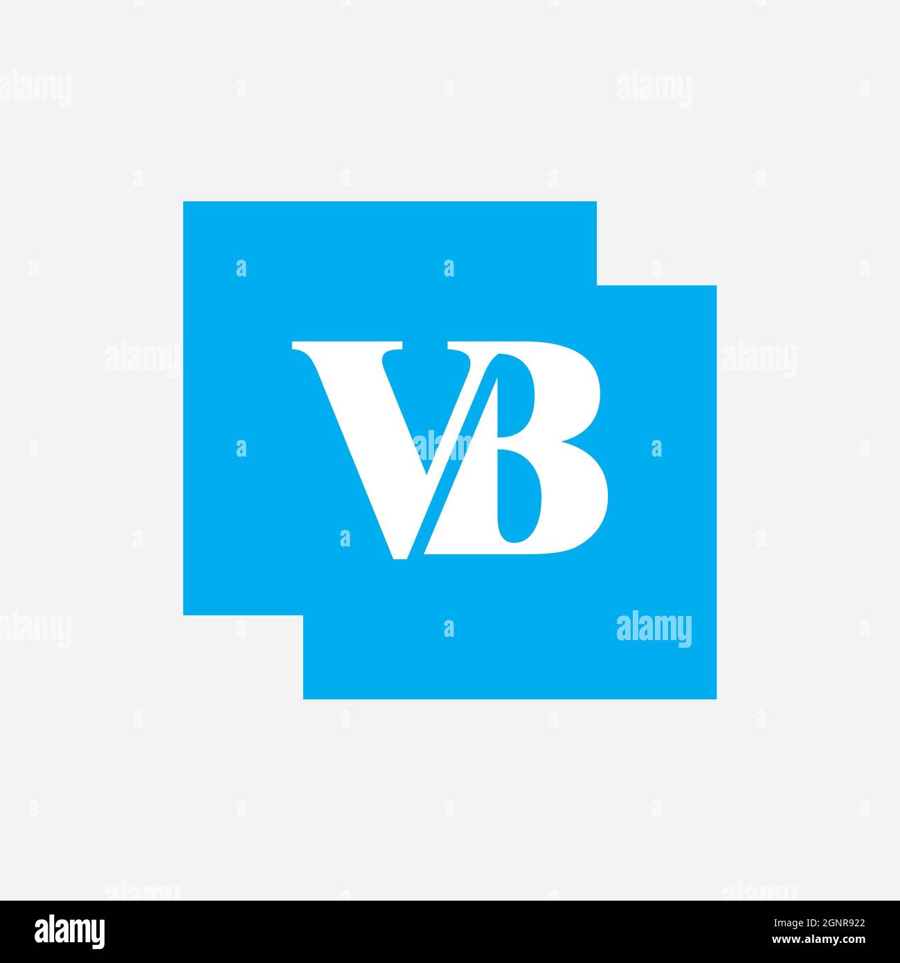 Alphabet Letters Initials Monogram Logo BV, VB, B and V Stock Photo - Alamy