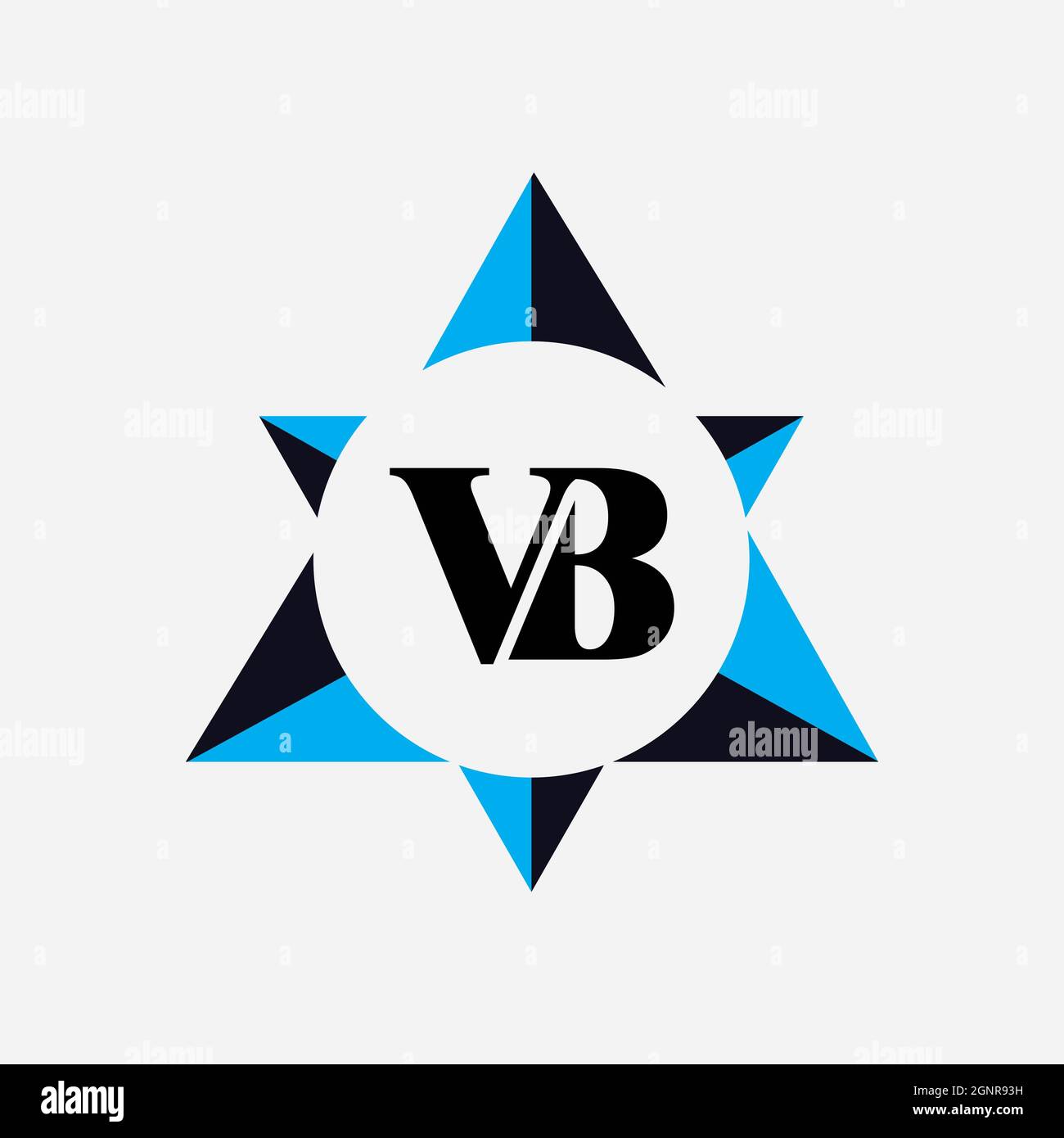 Alphabet Letters Initials Monogram Logo BV, VB, B and V Stock Photo - Alamy