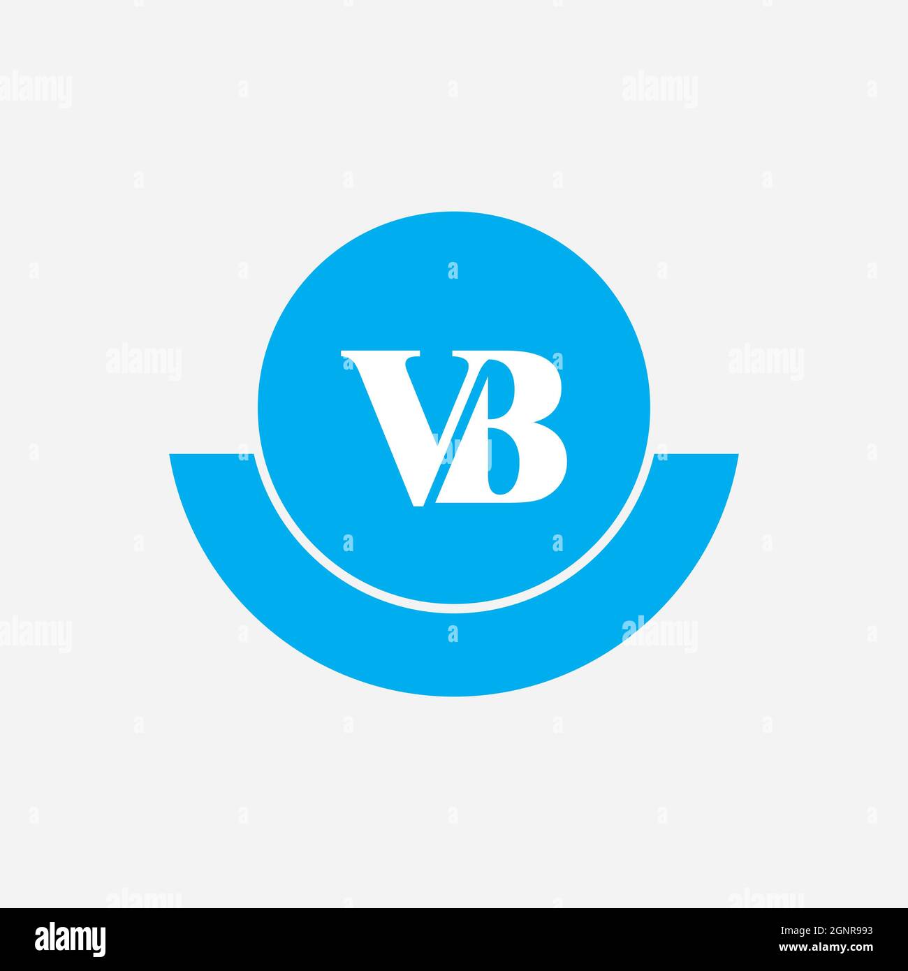 Alphabet Letters Initials Monogram Logo BV, VB, B and V Stock Photo - Alamy
