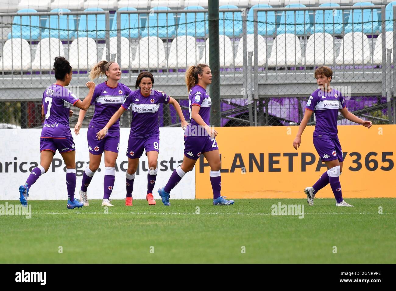 ACF Fiorentina Femminile during the Serie A match between SS Lazio and ...