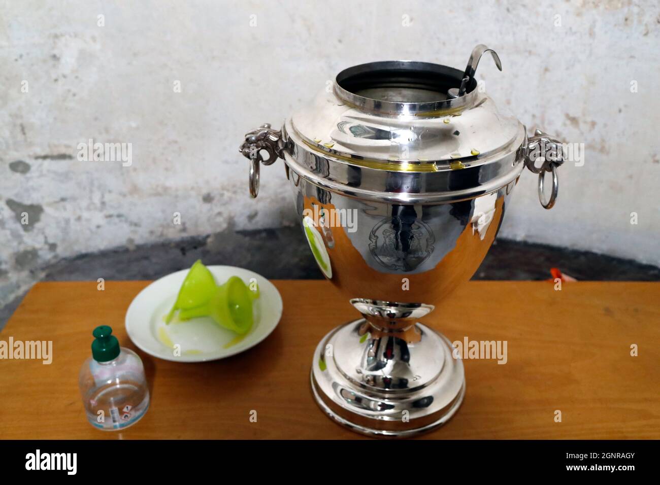 Oil of catechumens hi-res stock photography and images - Alamy