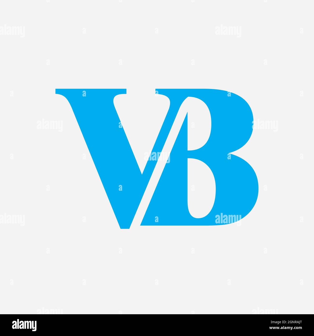 Alphabet Letters Initials Monogram Logo BV, VB, B and V Stock Photo - Alamy
