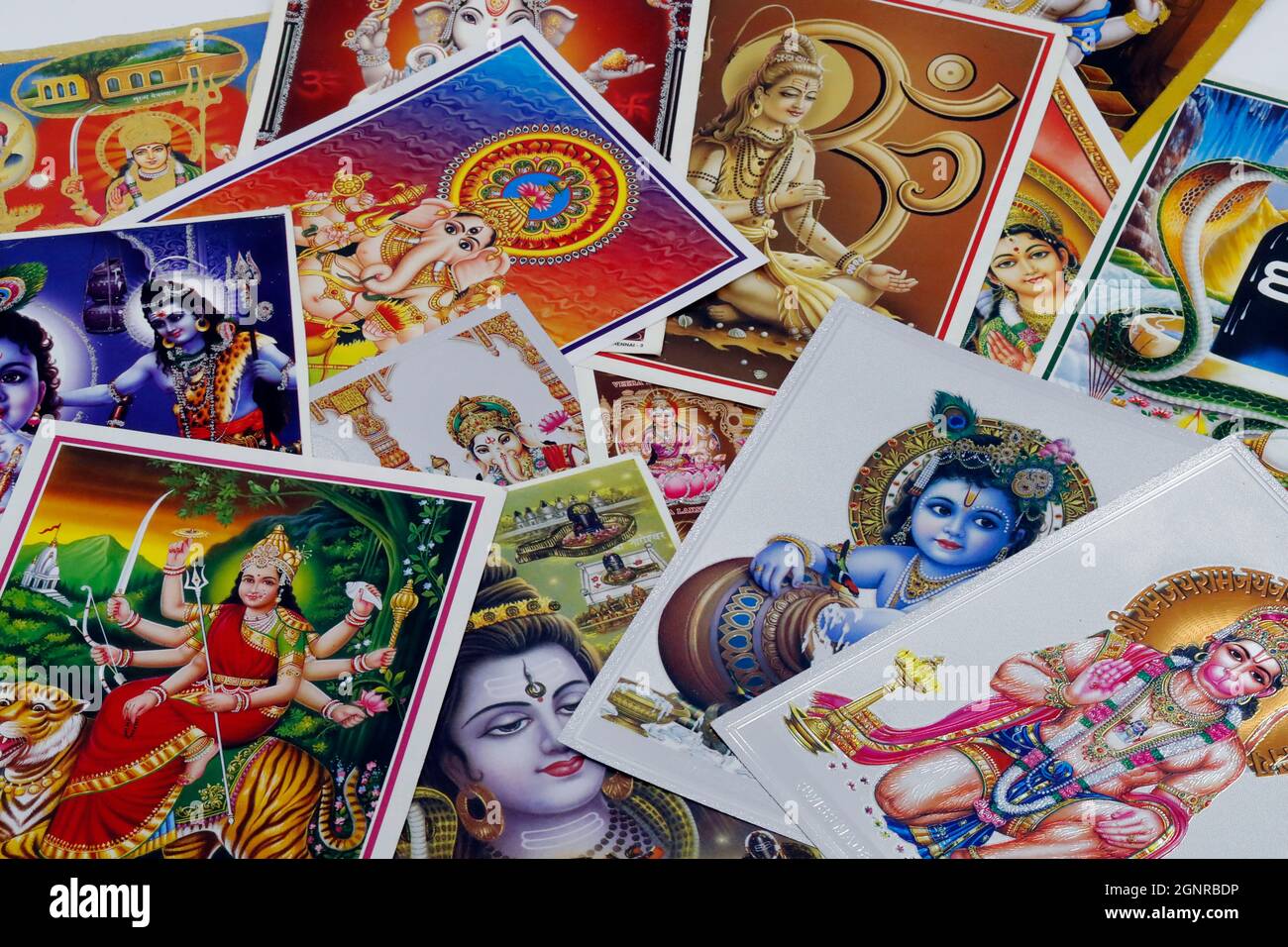 Hanuman and krishna hi-res stock photography and images - Alamy