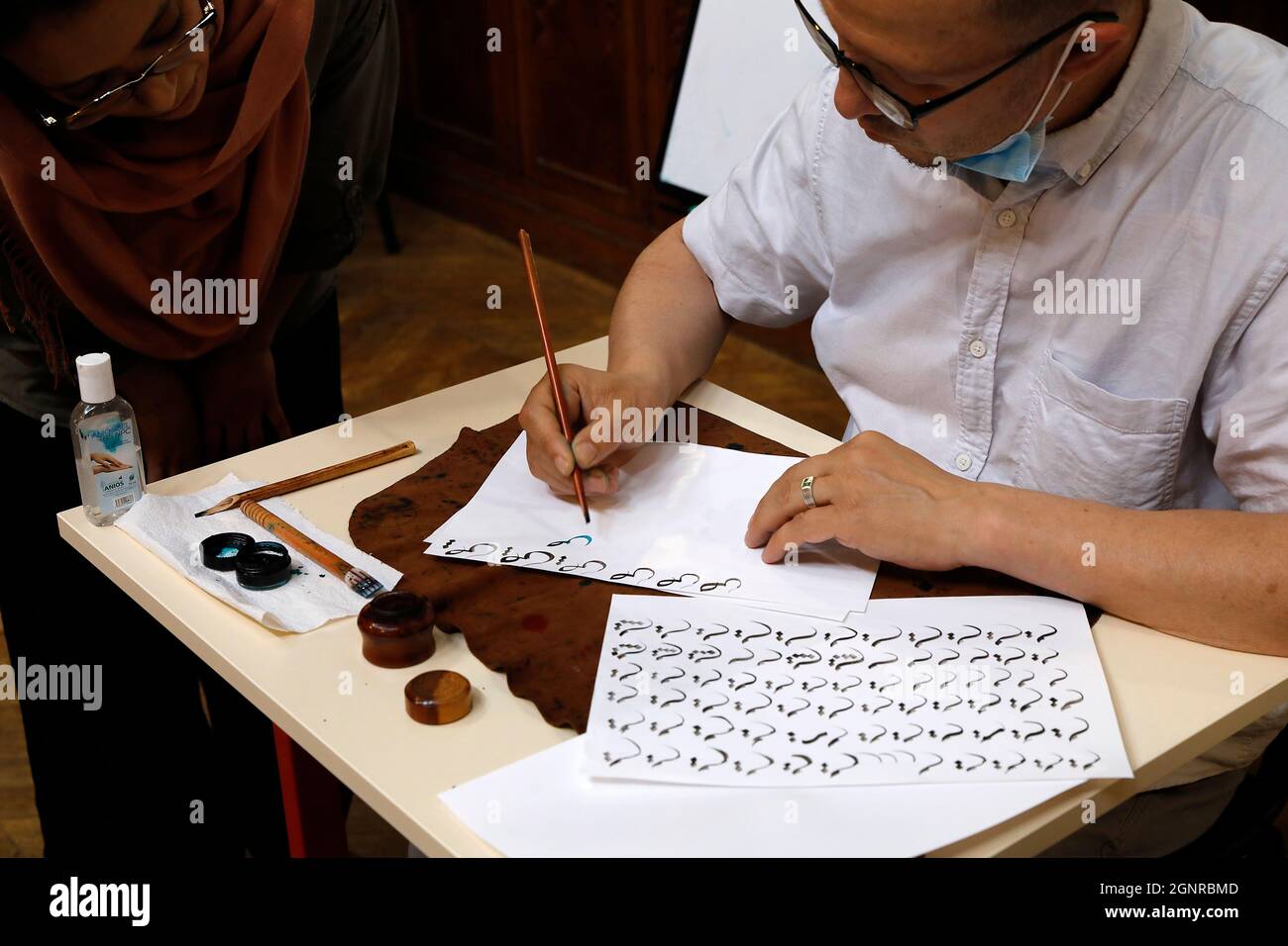The calligraphy lesson hi-res stock photography and images - Alamy