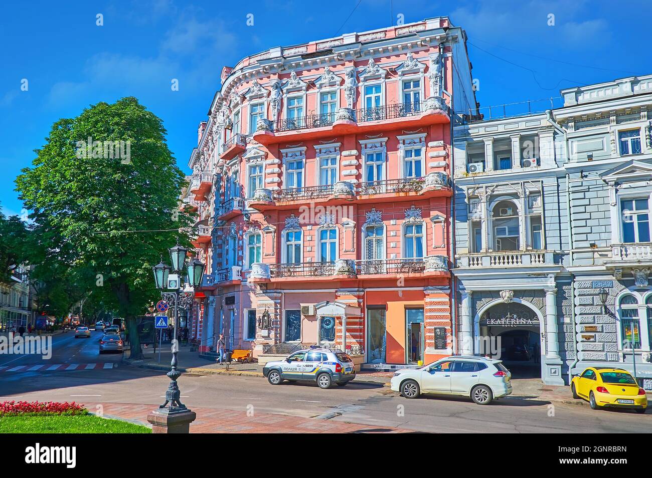 ODESSA, UKRAINE - June 18, 2021: The stunning historic Alexandru ...