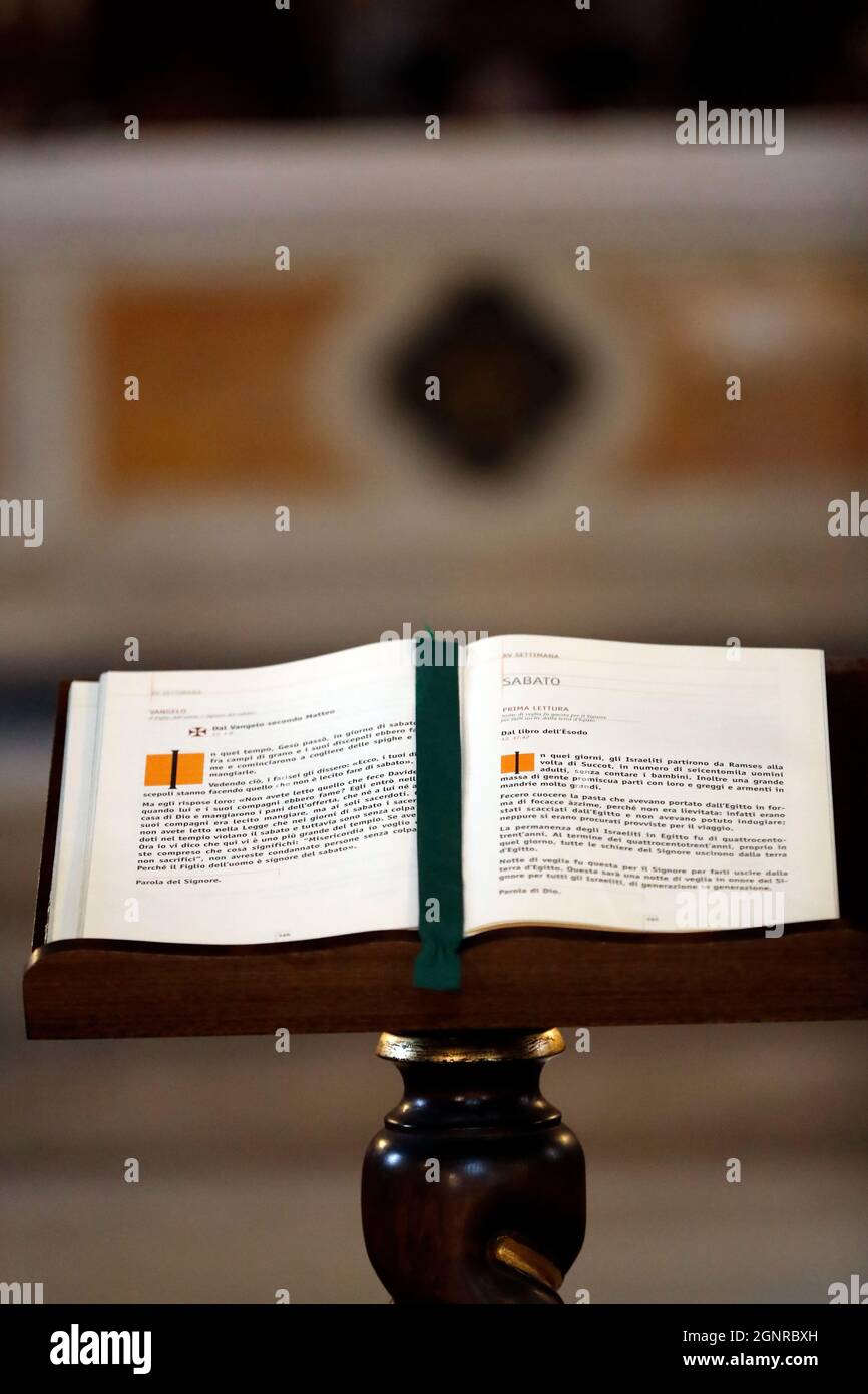Lectionary catholic church hi-res stock photography and images - Alamy