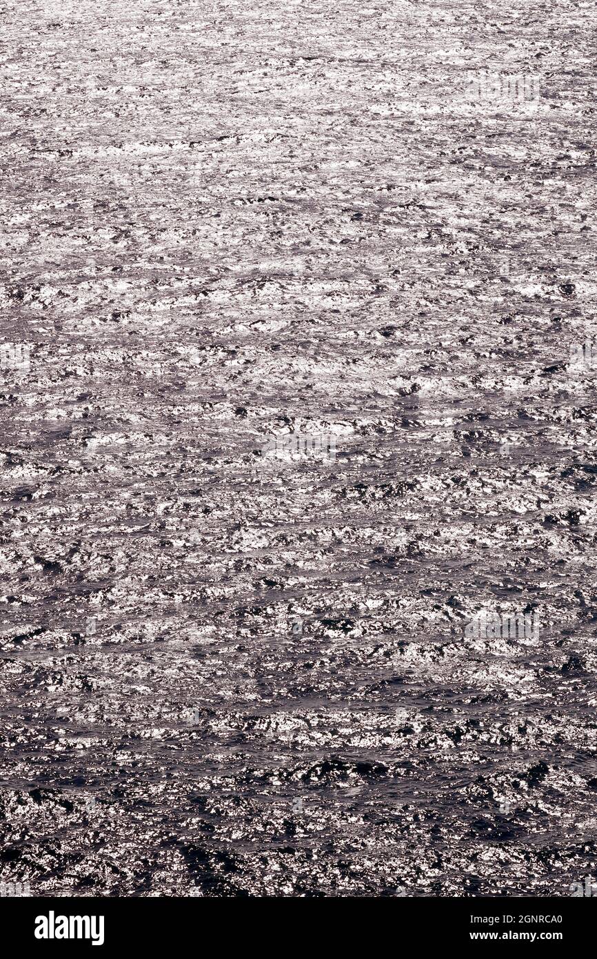 Grey sea waves surface abstract background pattern. Monterosso al Mare ...