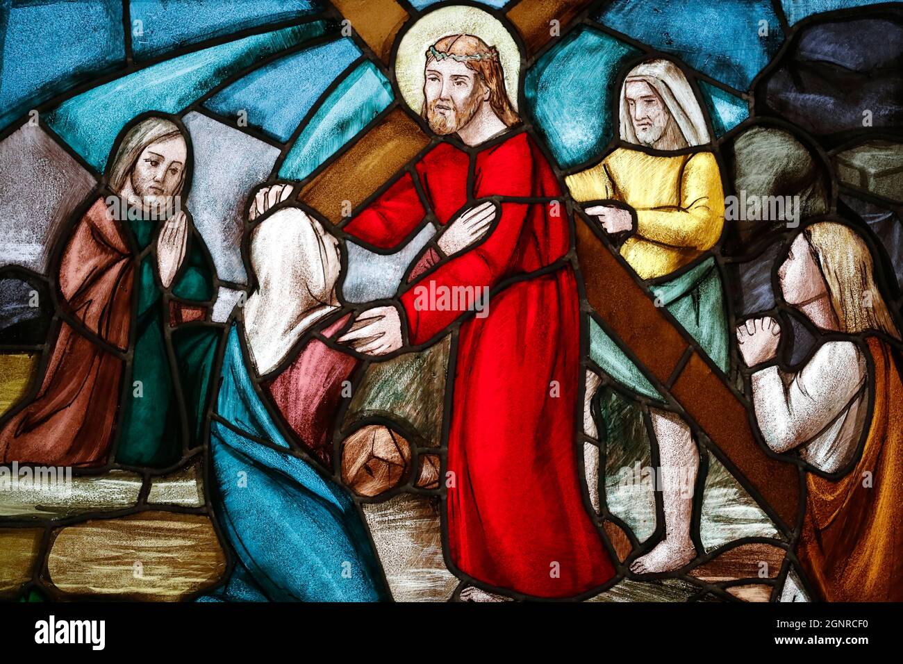 Jesus meets mother mary hi-res stock photography and images - Alamy