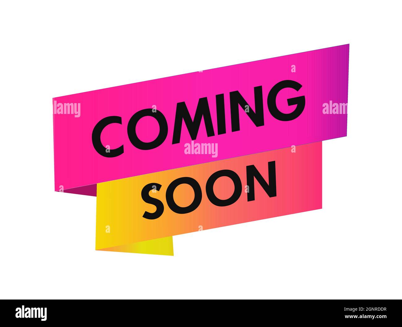 Coming soon note Cut Out Stock Images & Pictures - Alamy