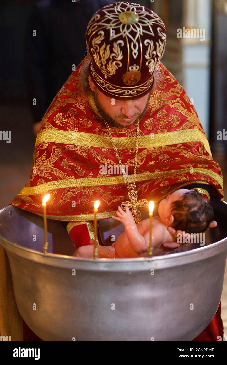 Bapteme immersion hi-res stock photography and images - Alamy