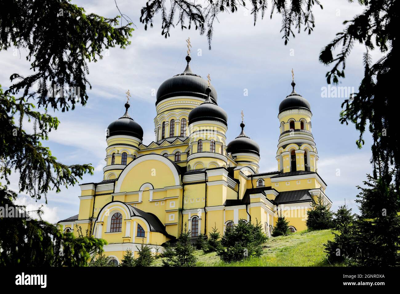 Hancu monastery hi-res stock photography and images - Alamy