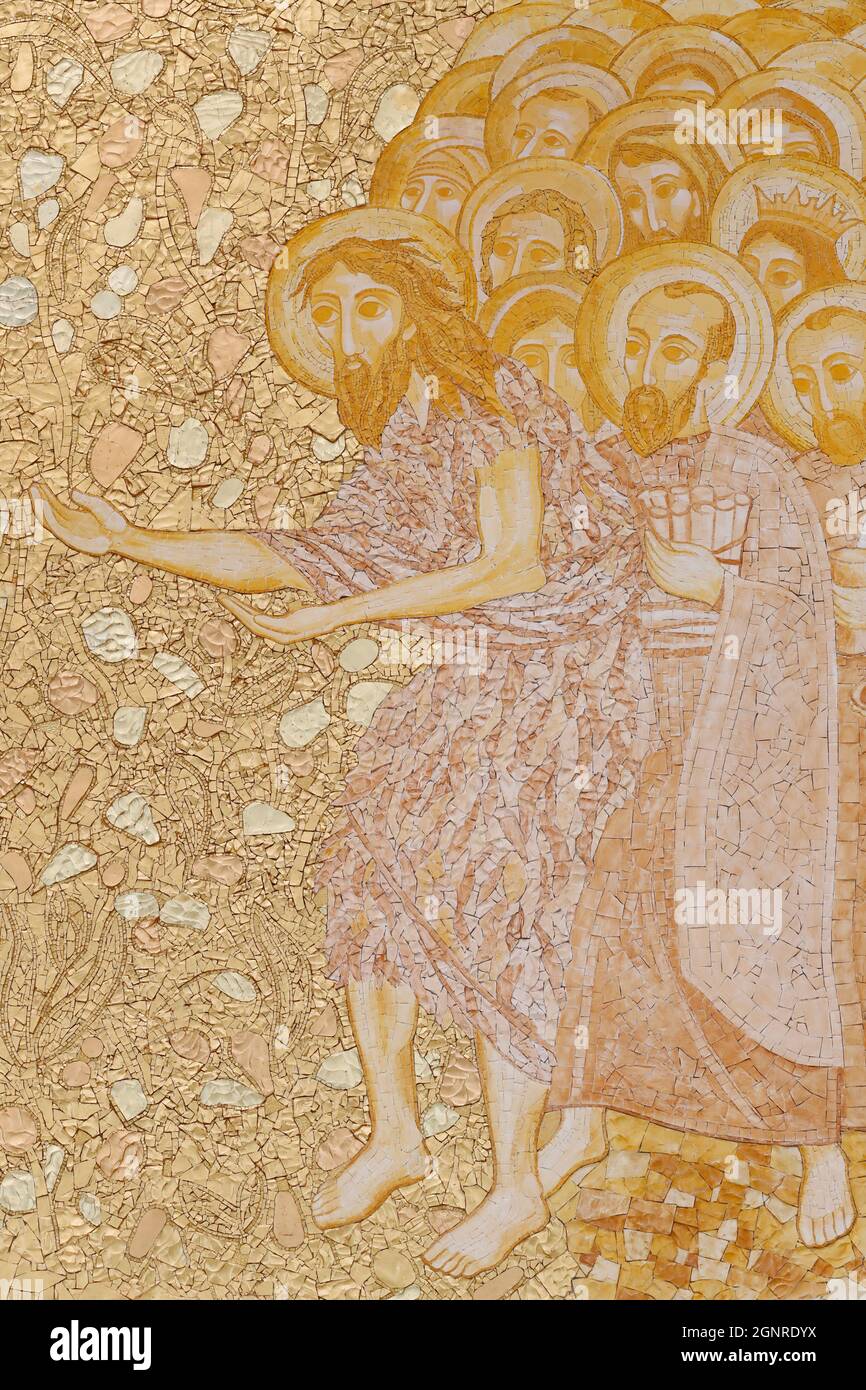 Rupnik mosaic hi-res stock photography and images - Alamy