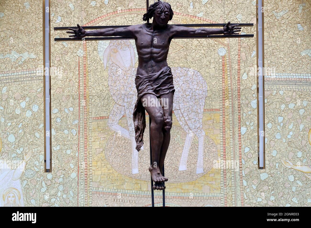 Christ crucified on the cross hi-res stock photography and images - Alamy