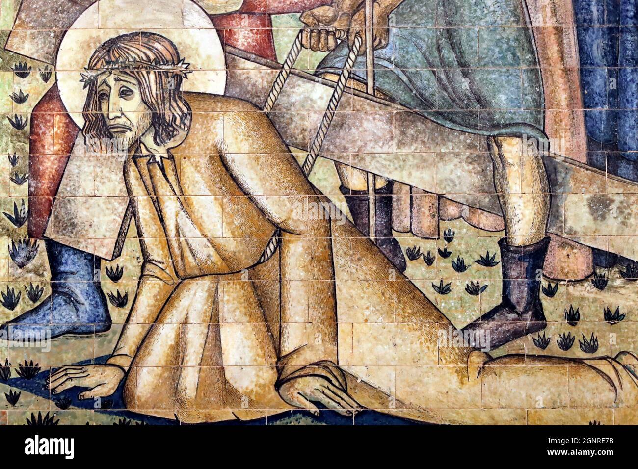 Jesus falls the second time hi-res stock photography and images - Alamy