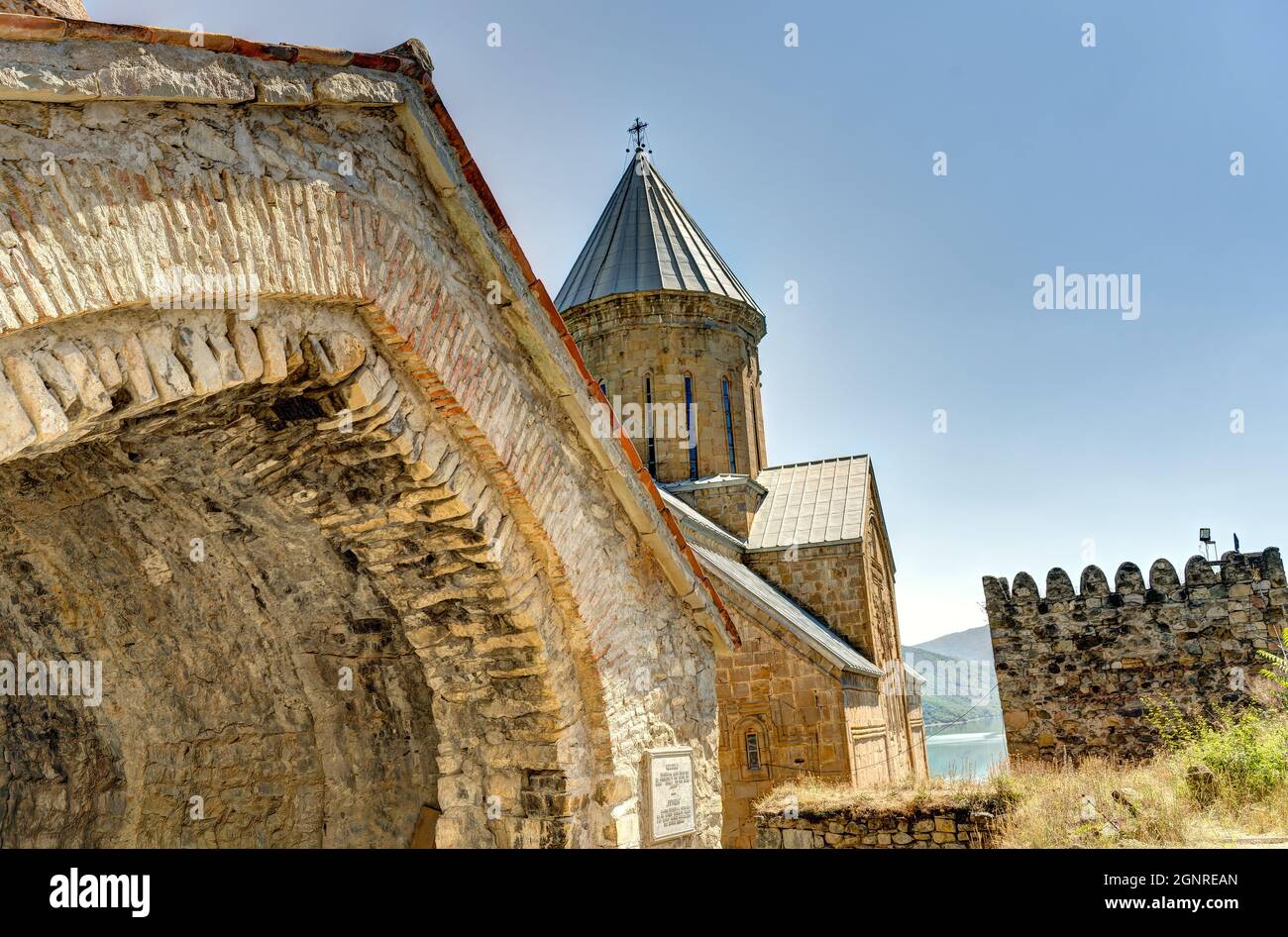 Ananuri Monastery, Georgia, HDR image Stock Photo - Alamy