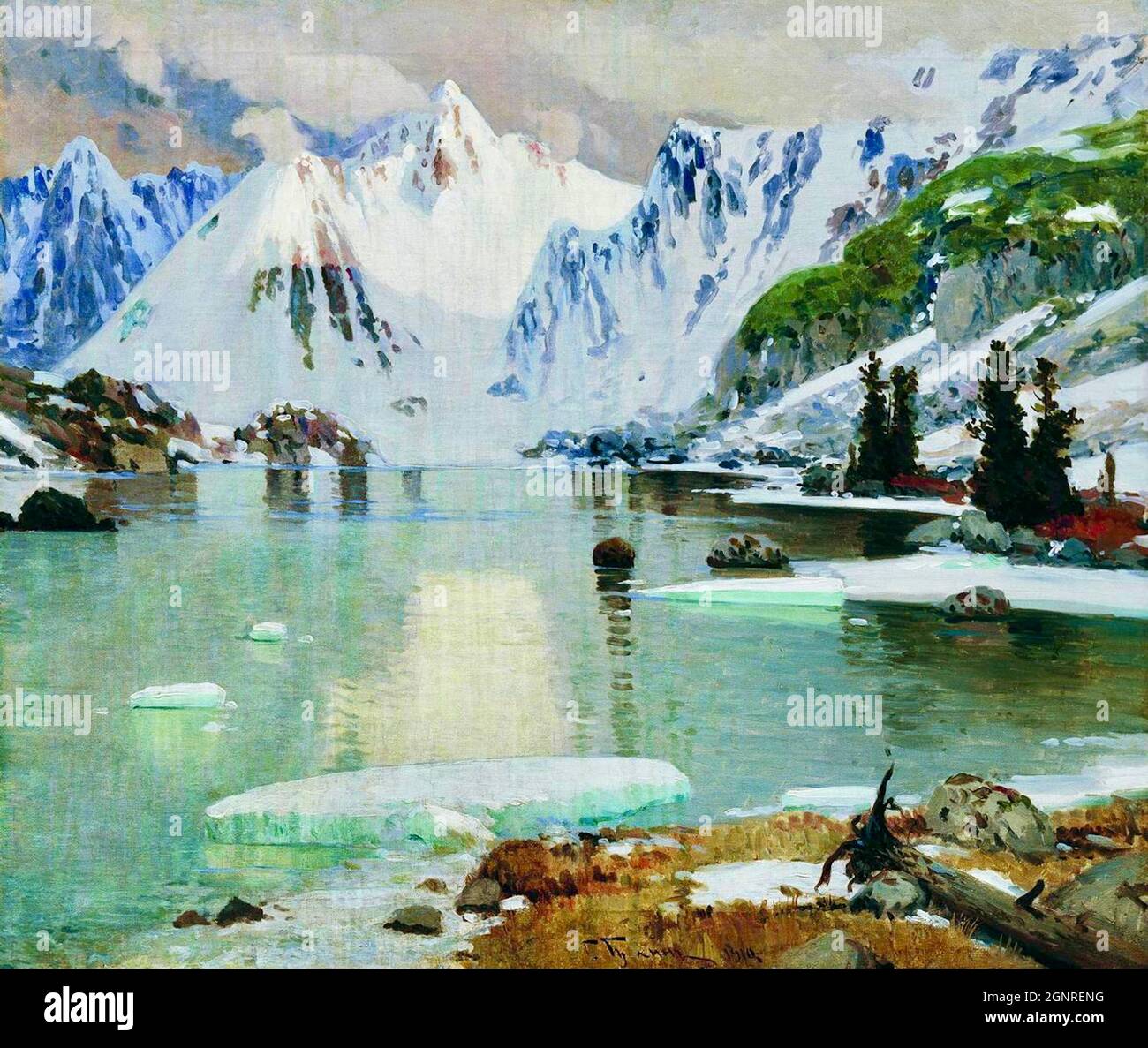 Grigory Gurkin - Last of the Mountain Spirits - 1910 Stock Photo - Alamy