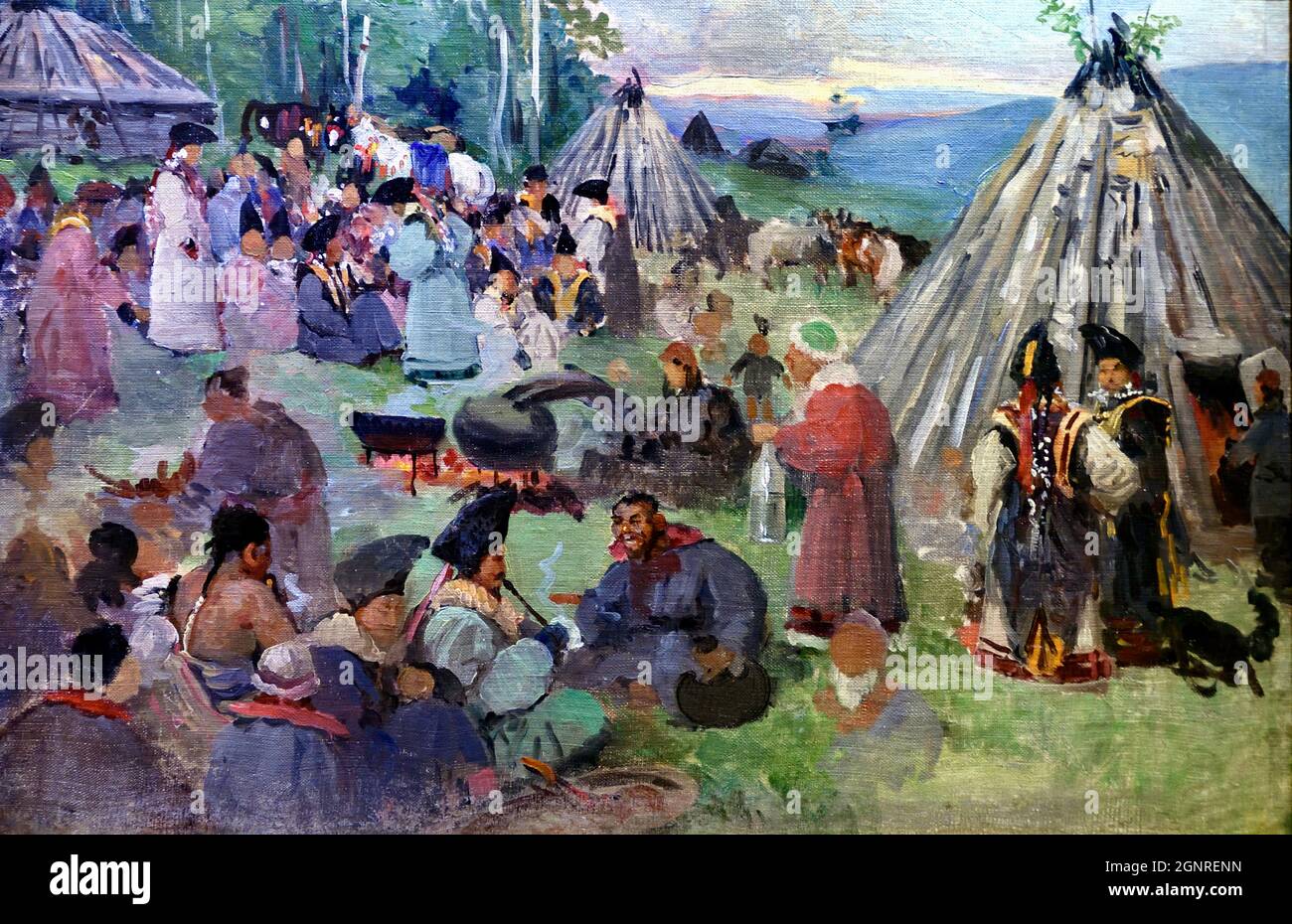 Historical wedding paintings hi-res stock photography and images - Alamy