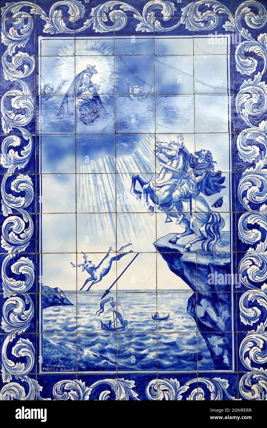 Miracle of Our Lady of Nazare. Our Lady of Nazare Church (Largo Nossa ...