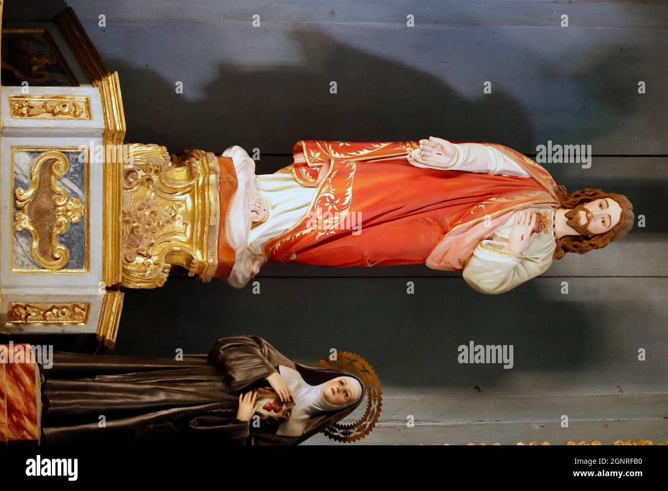 The apparitions of Jesus Sacred Heart to Saint Margaret Mary Alacoque ...