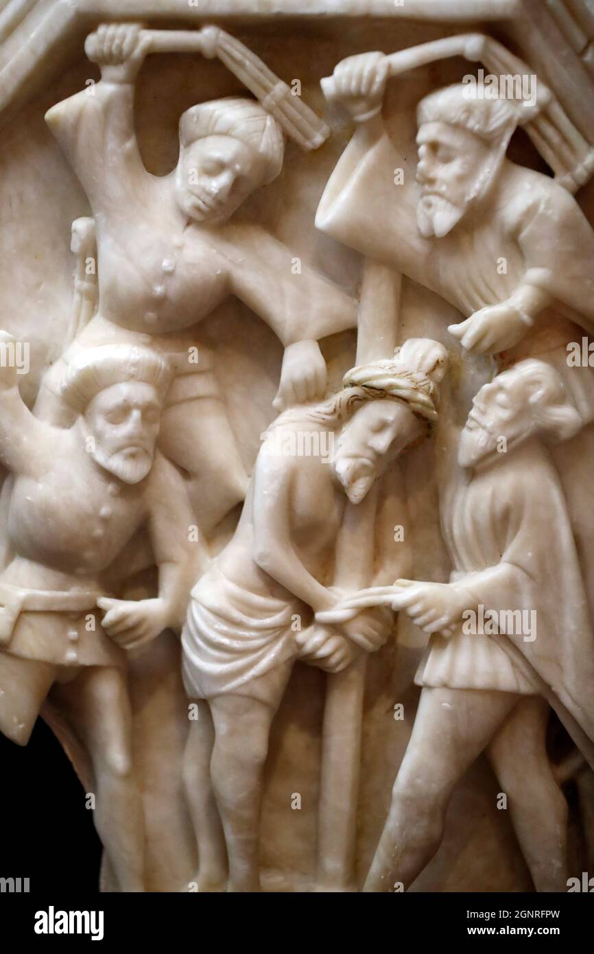 Evora Museum. The flagellation of Christ. 16 th century. flagellation ...