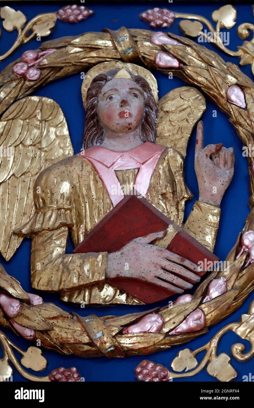 Church of St Francis. Matthew the Evangelist, the author of the first ...