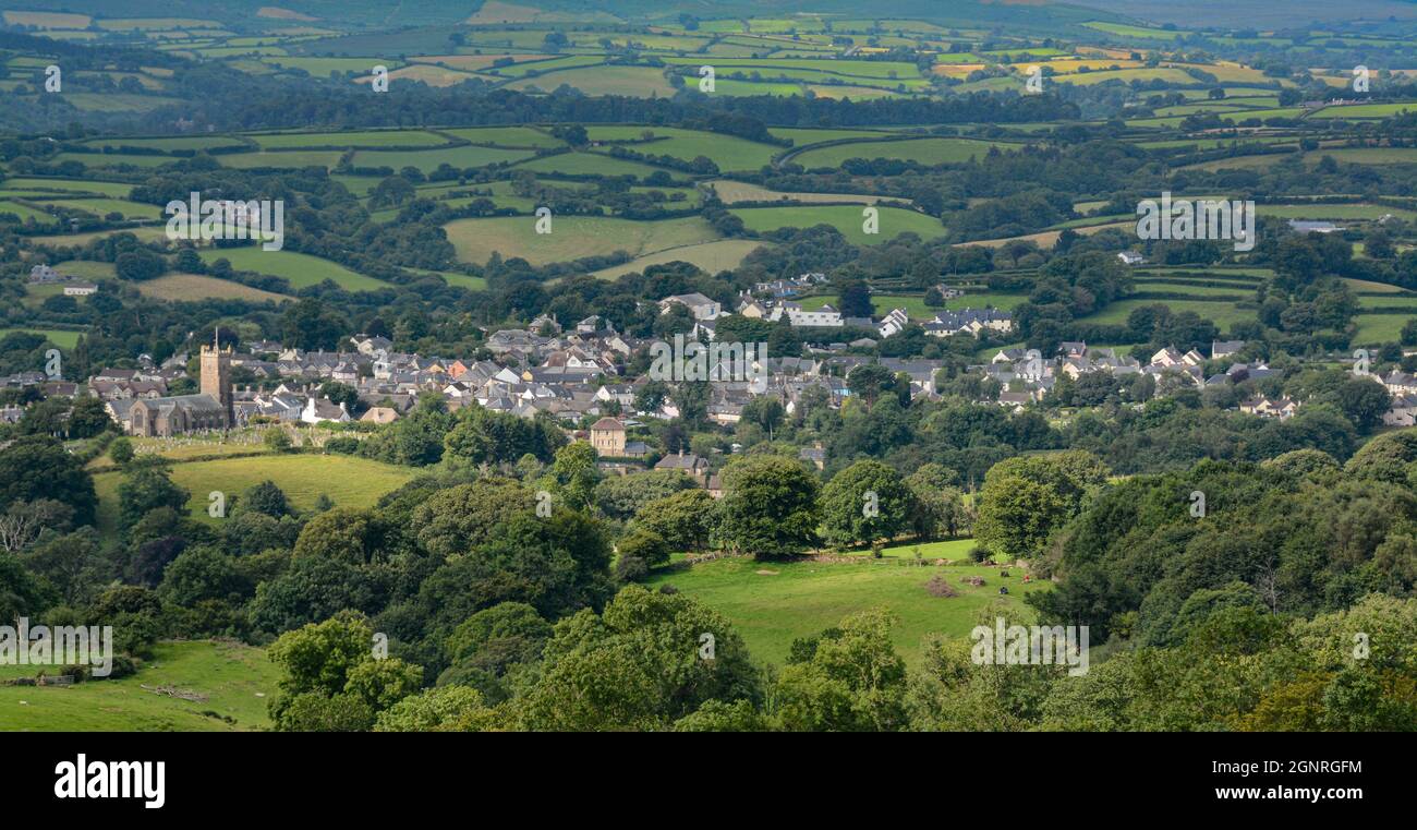 Moretonhampstead devon england uk hi-res stock photography and images ...