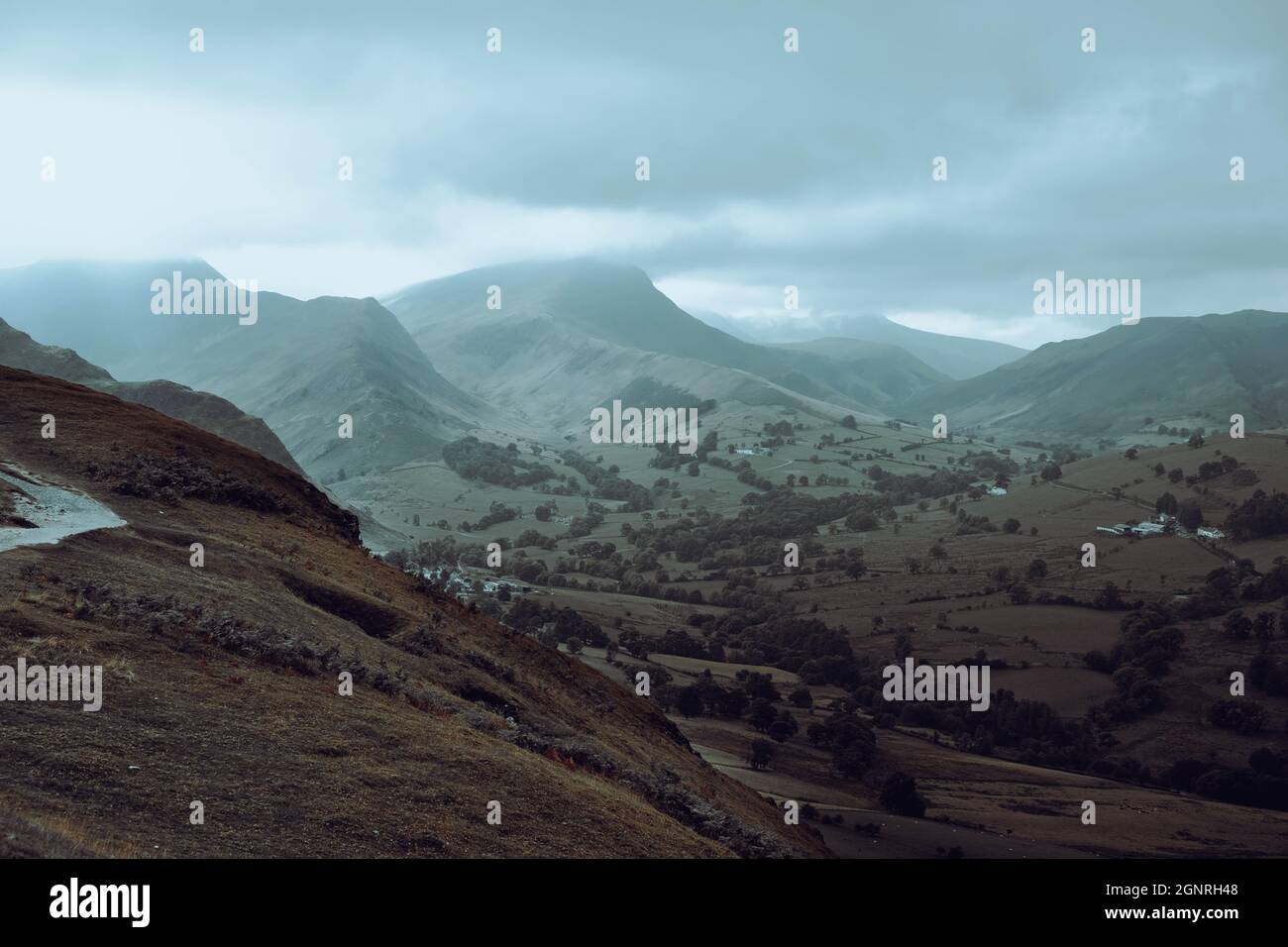 Cat Bells is a fell in the English Lake District in the county of ...