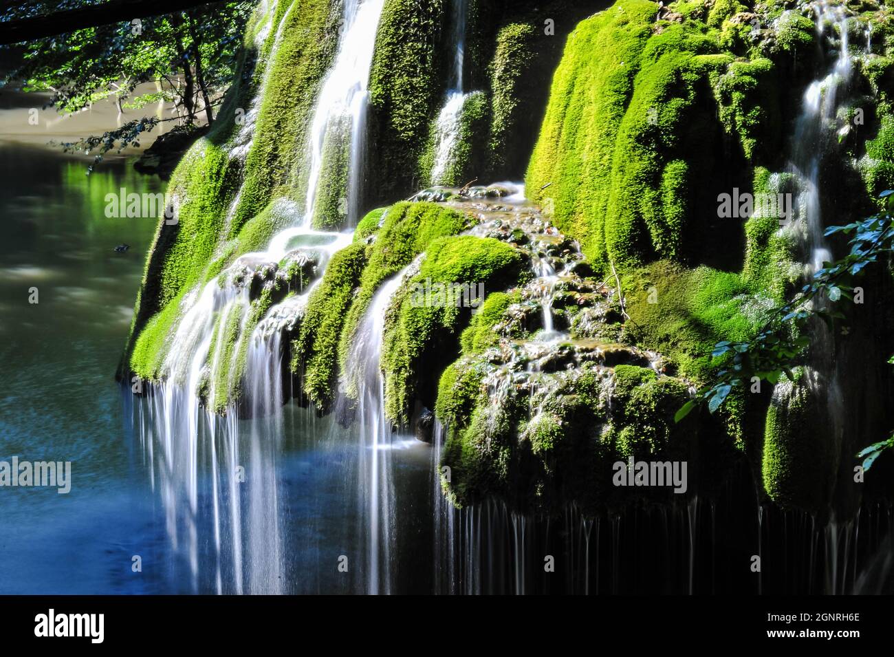 Amazing Romania - The Bigar Waterfalls before collapsing Stock Photo ...
