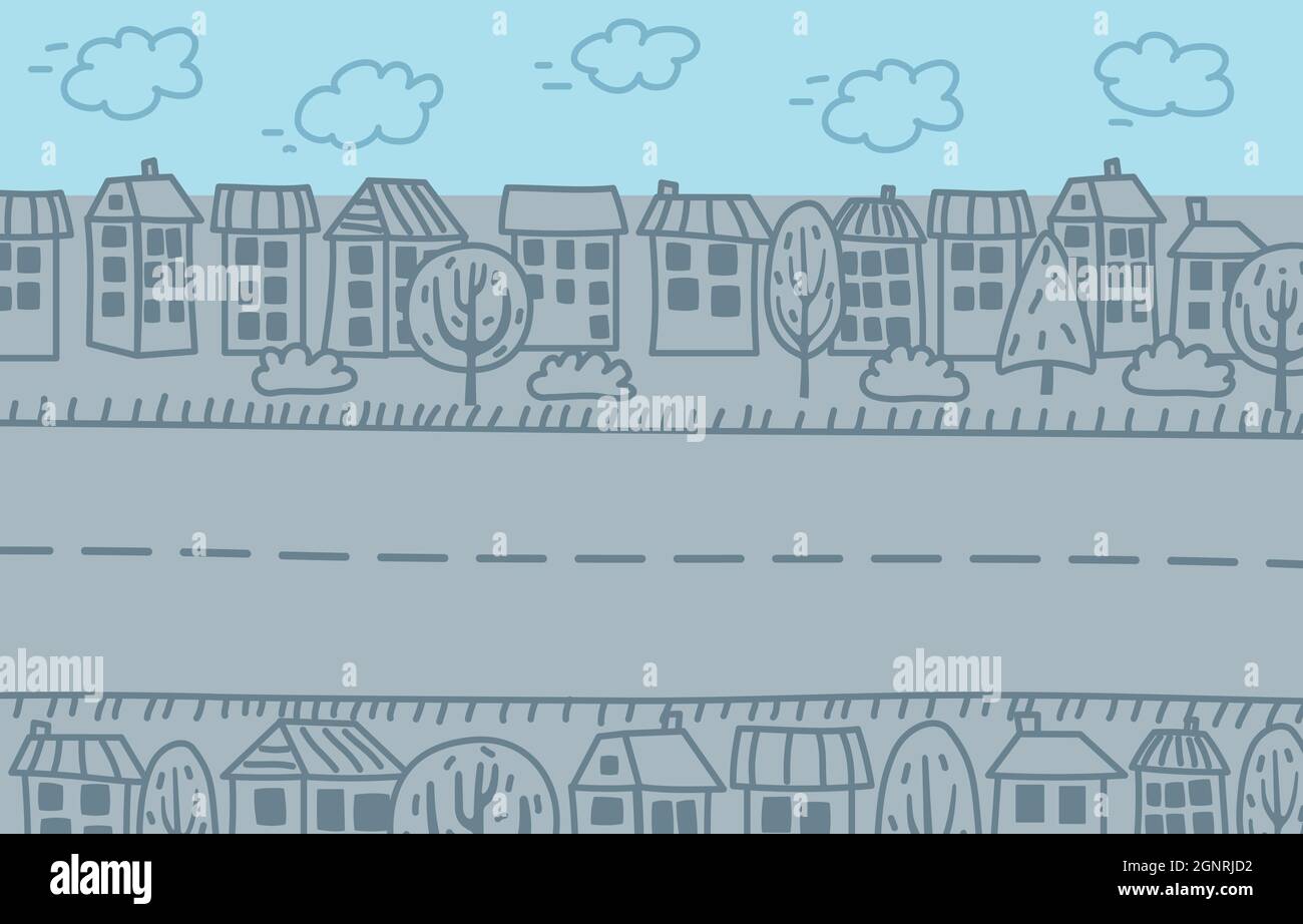 Main downtown Stock Vector Images - Alamy