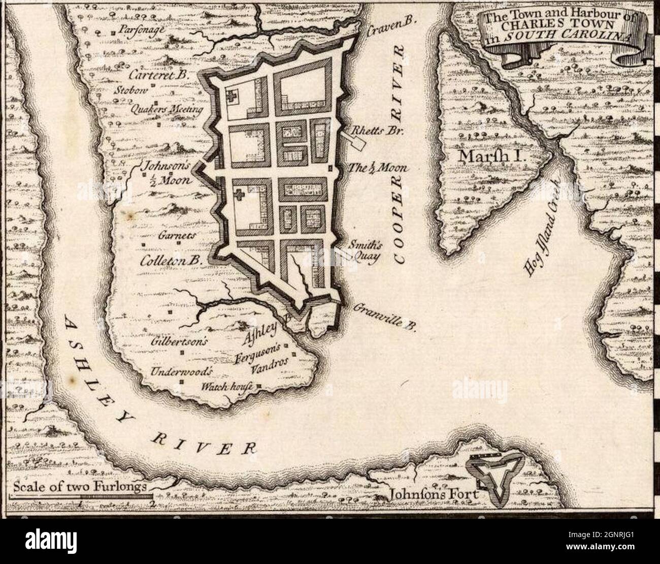 Old map of south carolina hi-res stock photography and images - Alamy