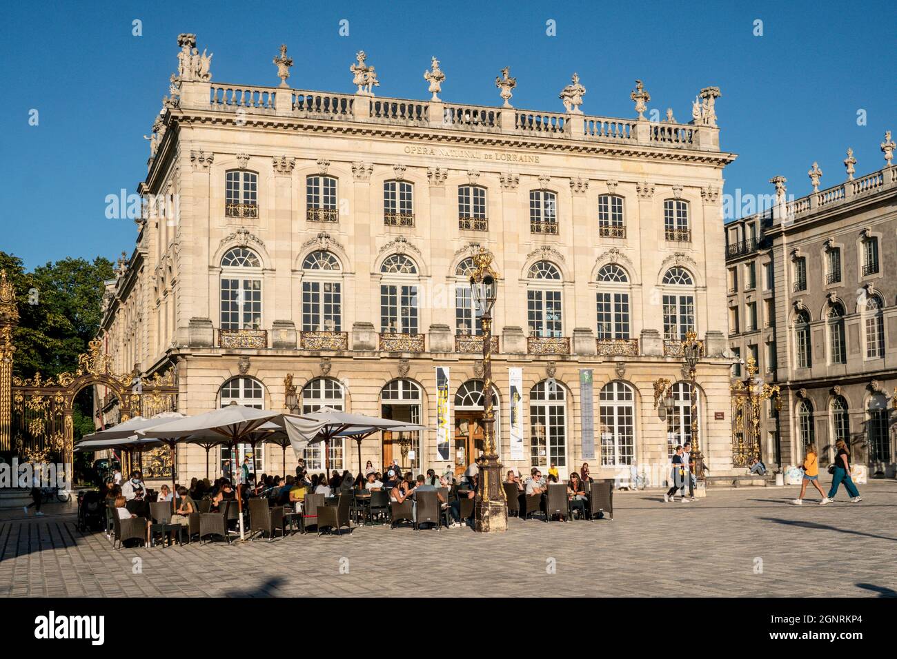 Opernhaus von Nancy auf dem Place Stanislas, Opera National de Lorraine ...