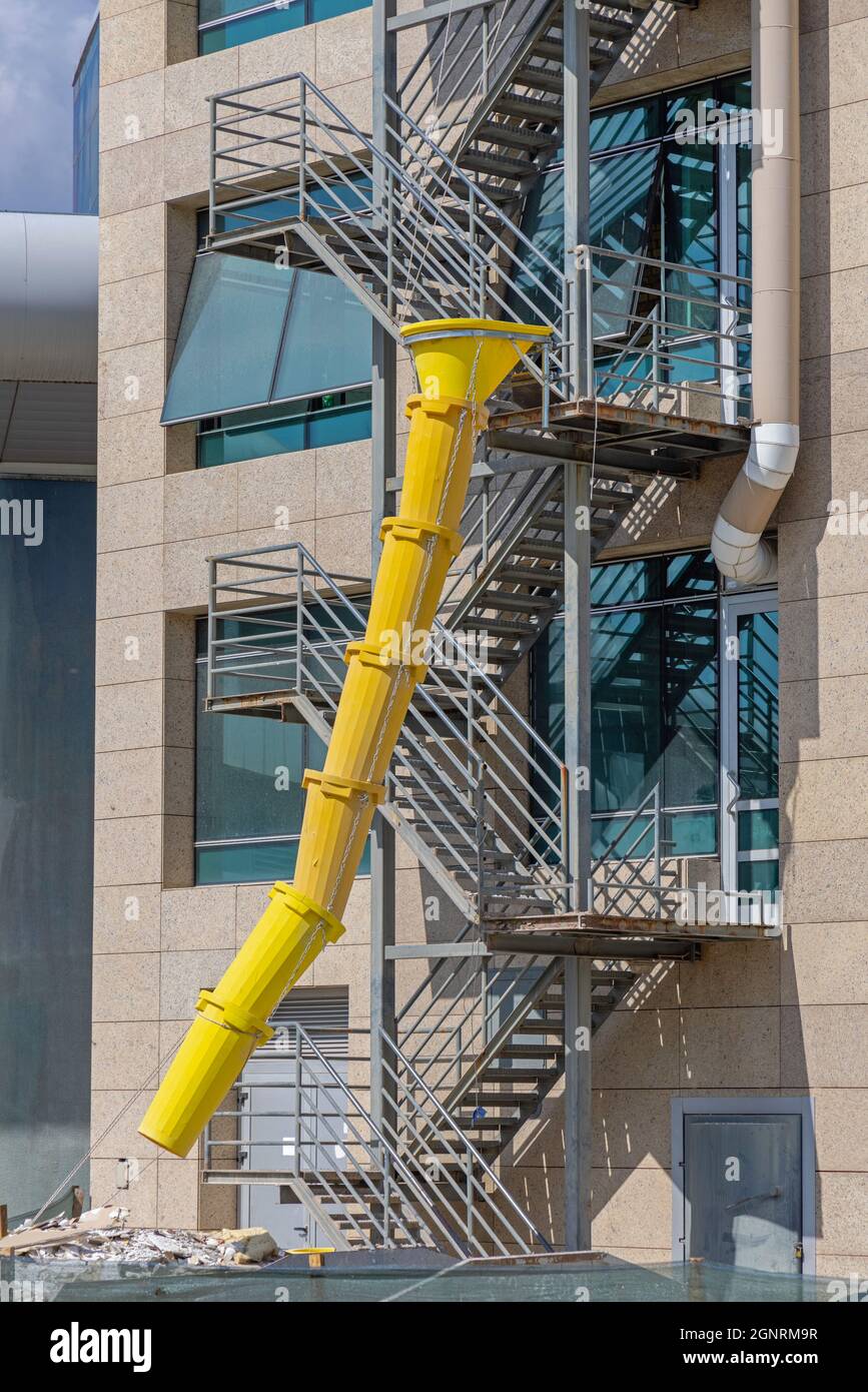 Trash chute hi-res stock photography and images - Alamy