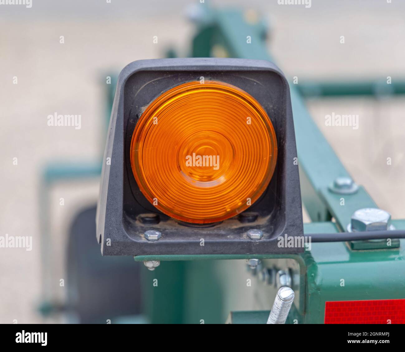Amber Turn Signal Light at Vehicle in Europe Stock Photo - Alamy