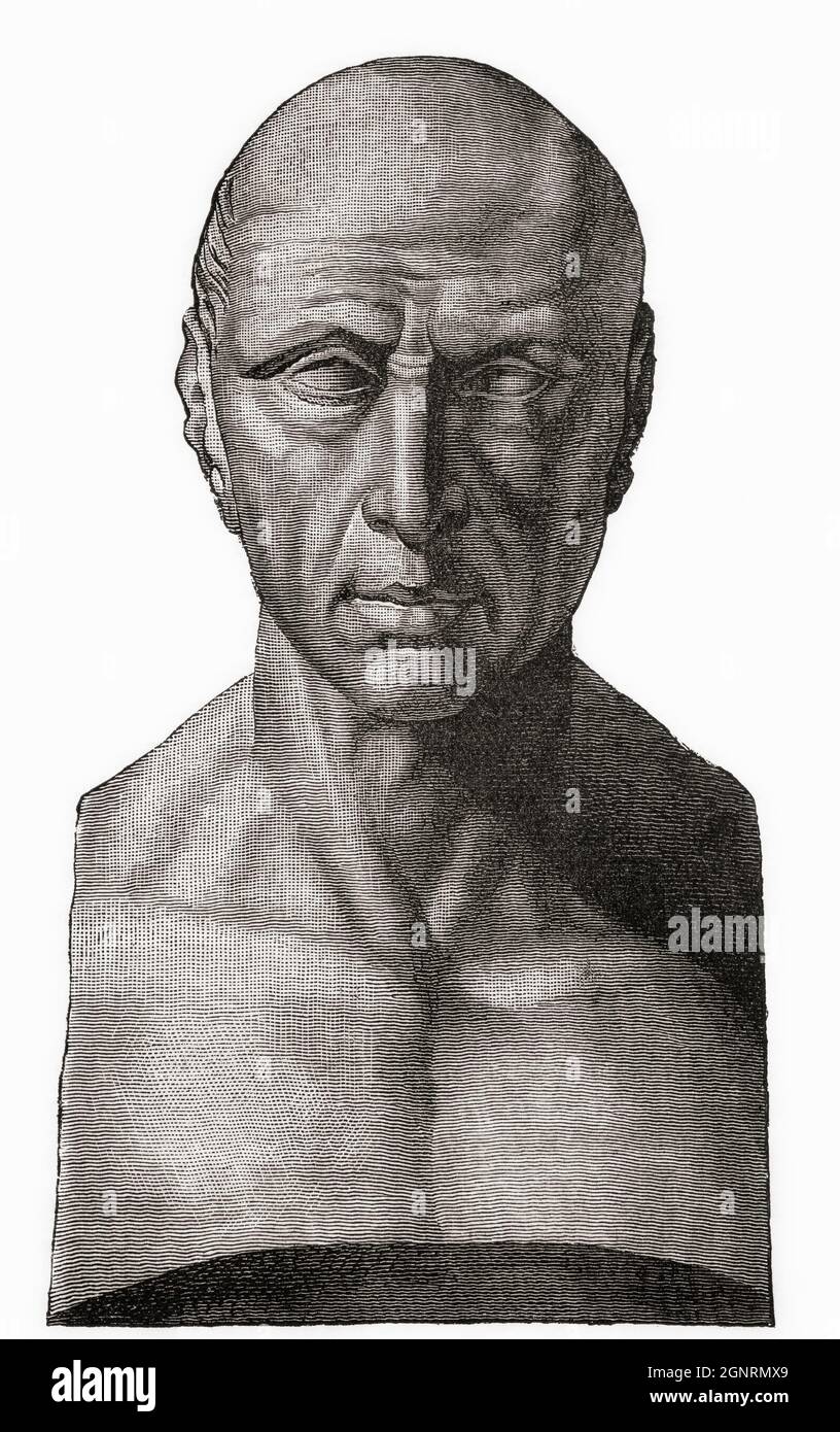 Publius Terentius Afer, c. 195/185 – c. 159? BC, aka Terence. Roman ...