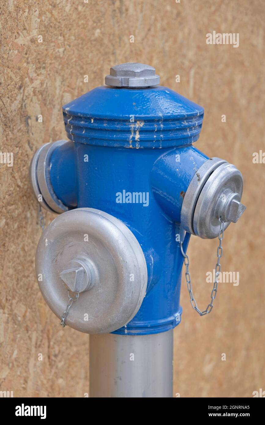 Fire Hydrant Water Pipe Valve Three Way Connection Stock Photo - Alamy