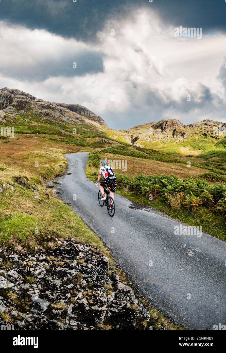 Rider in fred whitton challenge hi-res stock photography and images - Alamy