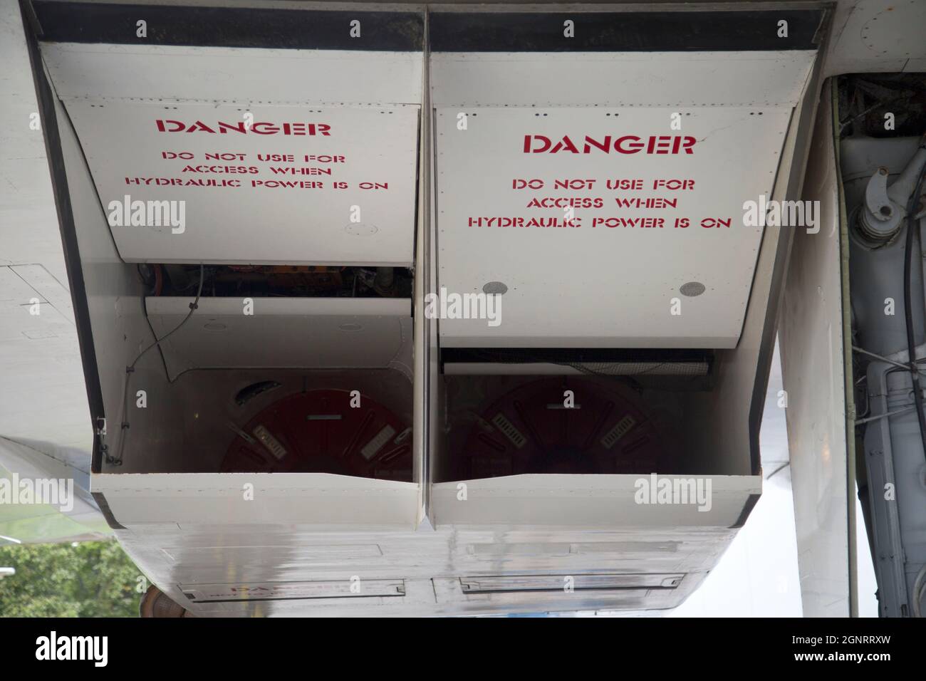 Engine Intake, BAC Aerospatiale Concorde, 1974, Brooklands Museum ...