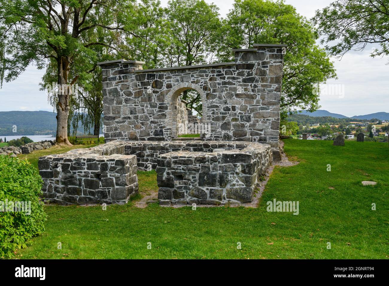 Holla church ruins hi-res stock photography and images - Alamy