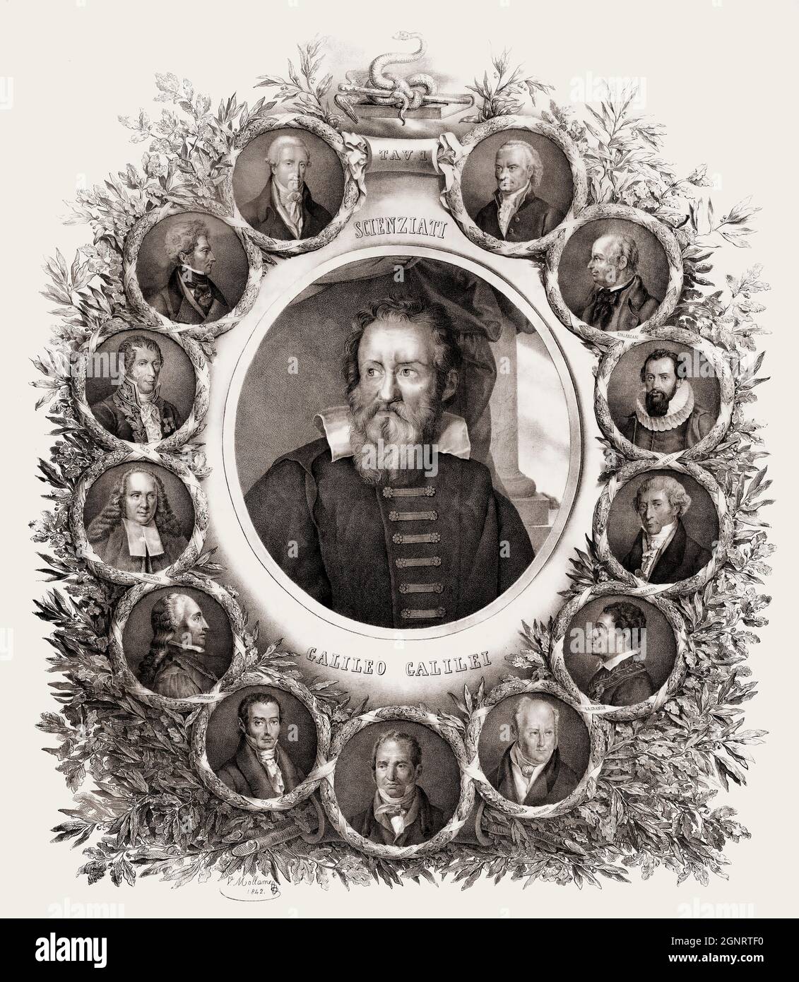 Galileo Galilei, 1564 - 1642, Italian astronomer Stock Photo - Alamy