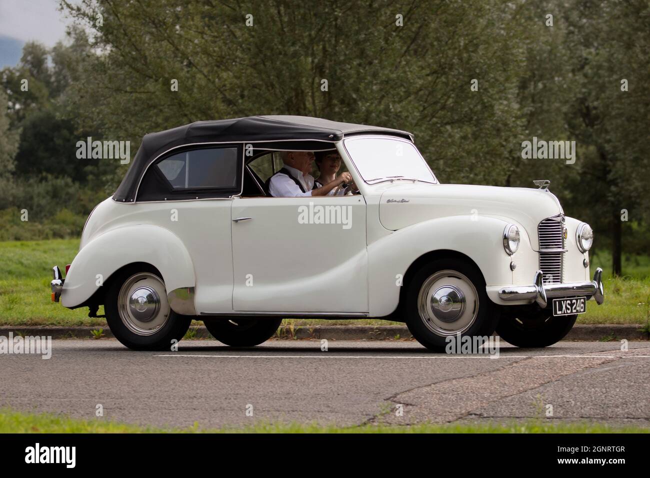 1950 Austin A40 Convertible Dorset Tourer vintage car Stock Photo - Alamy