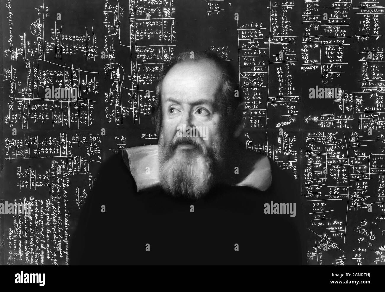 Galileo Galilei, 1564 - 1642, Italian astronomer, handwritten ...