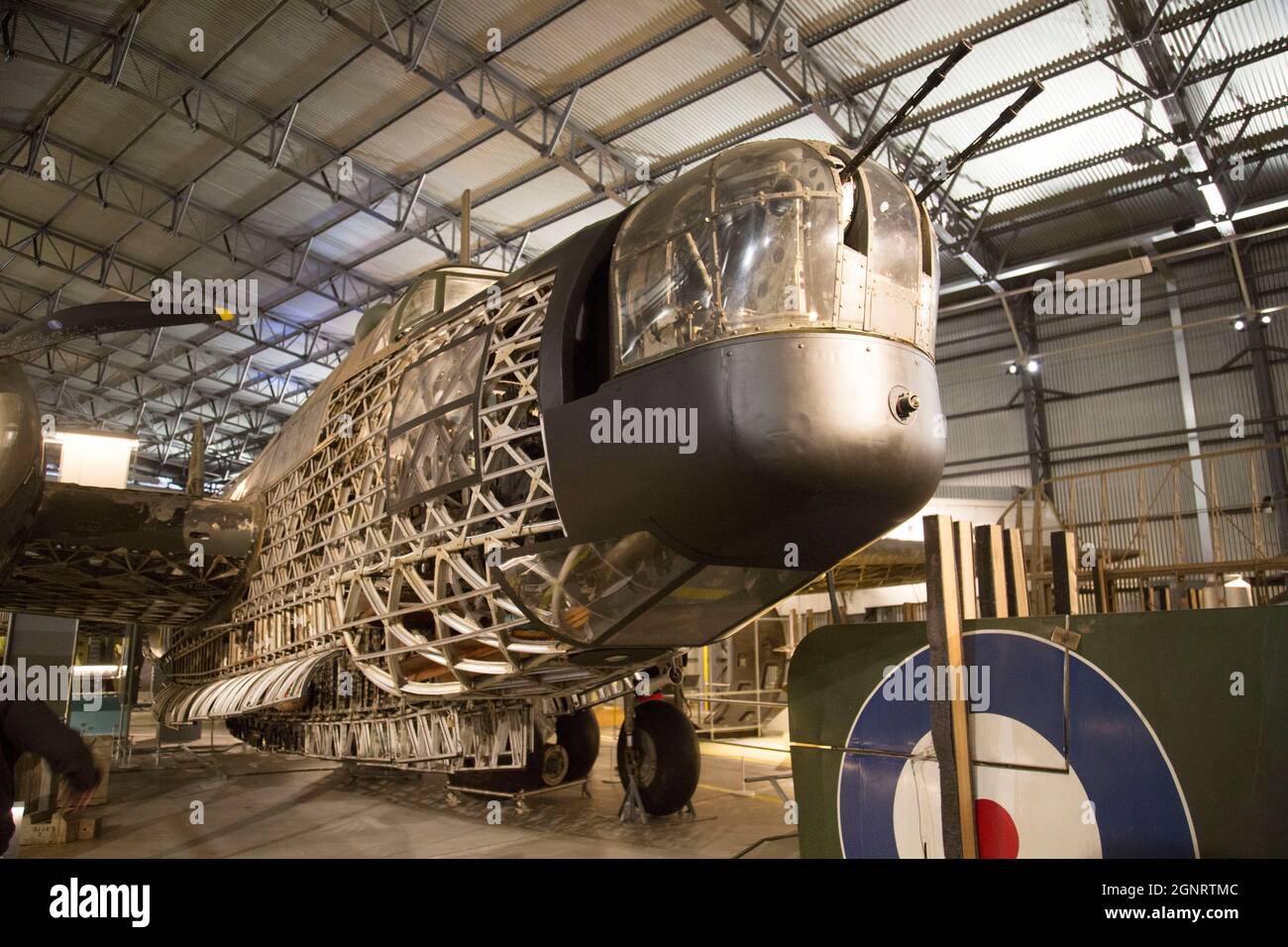 Vickers Wellington MK1A no N2980 airframe 1939, Brooklands Museum ...