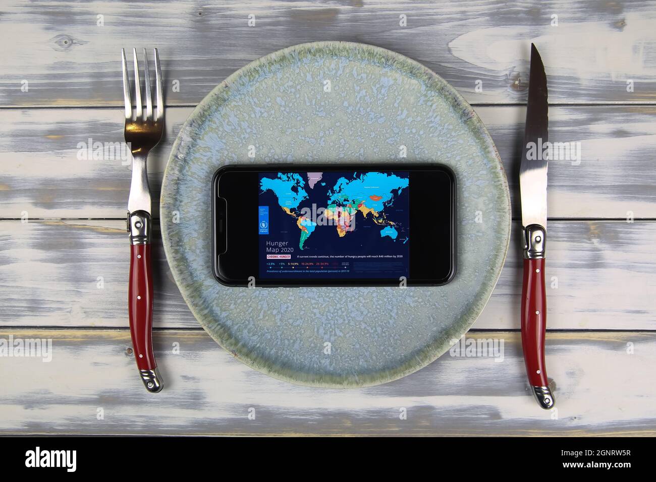 World hunger map hi-res stock photography and images - Alamy