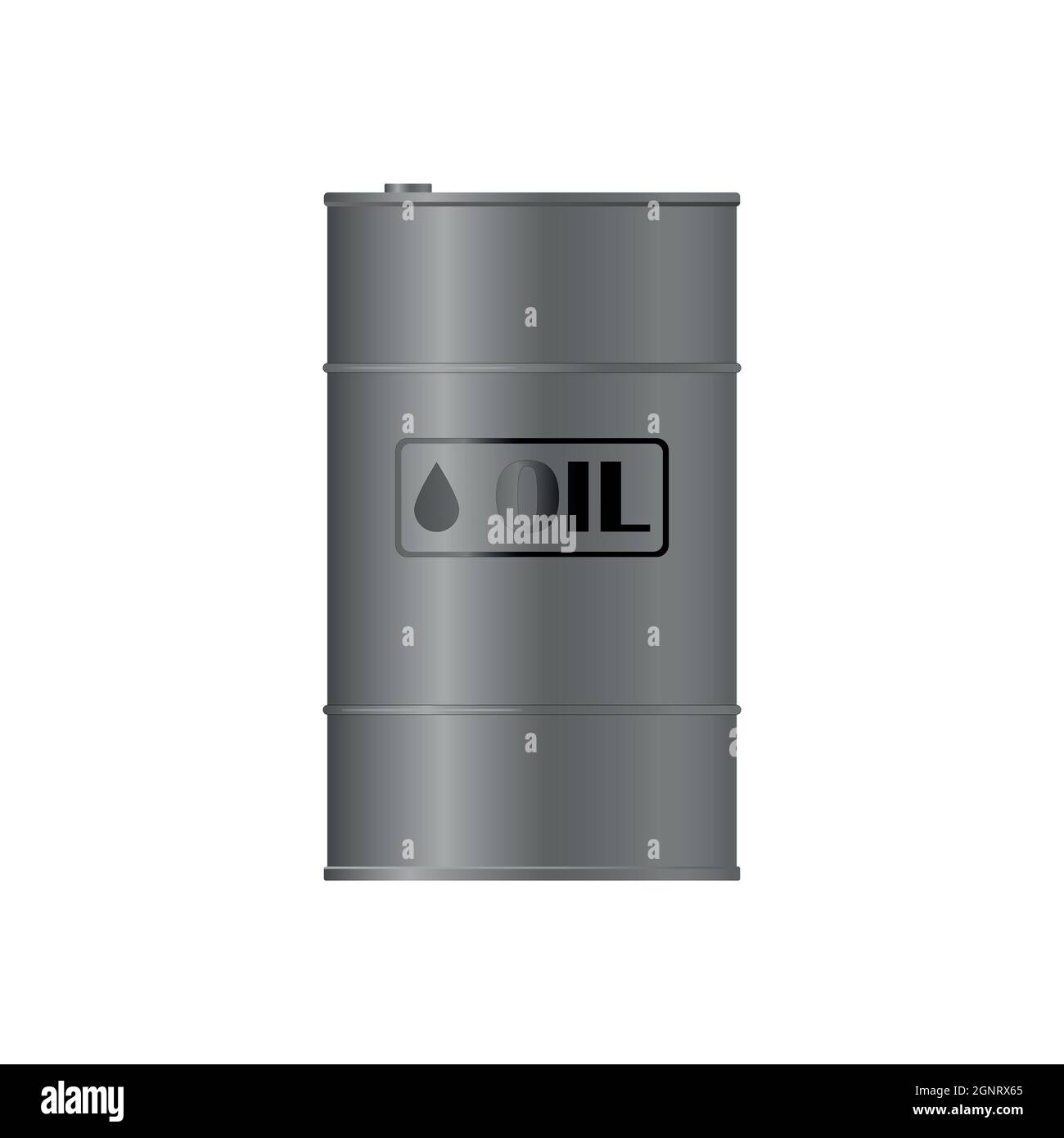 Classic metal barrel of liquid products Stock Vector Image & Art - Alamy