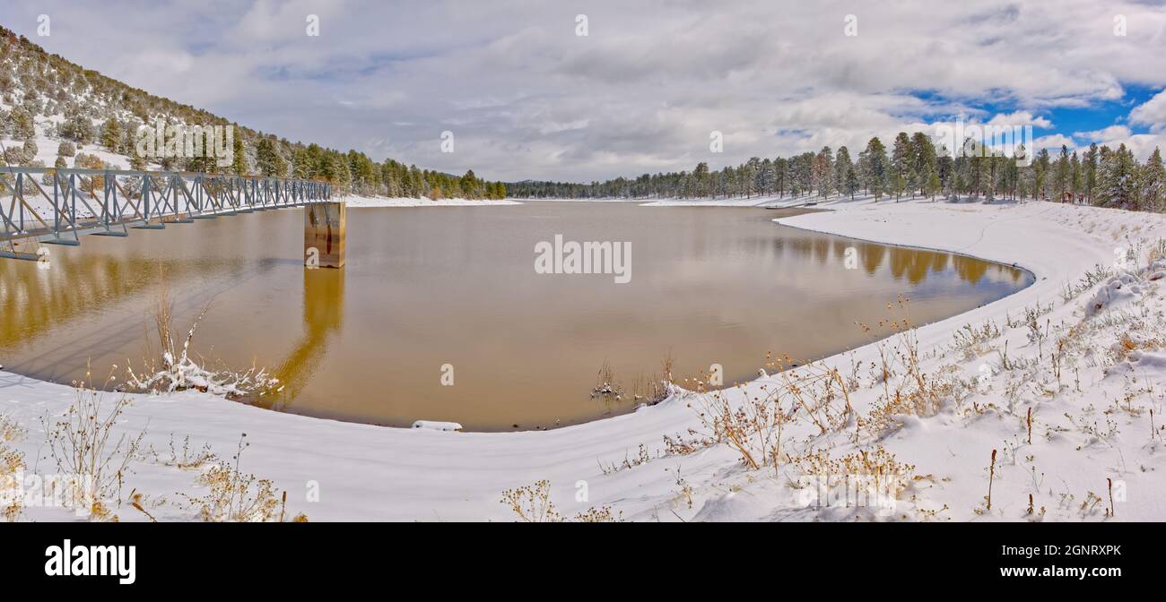 Kaibab Lake near Williams Arizona in the Kaibab National Forest viewed ...