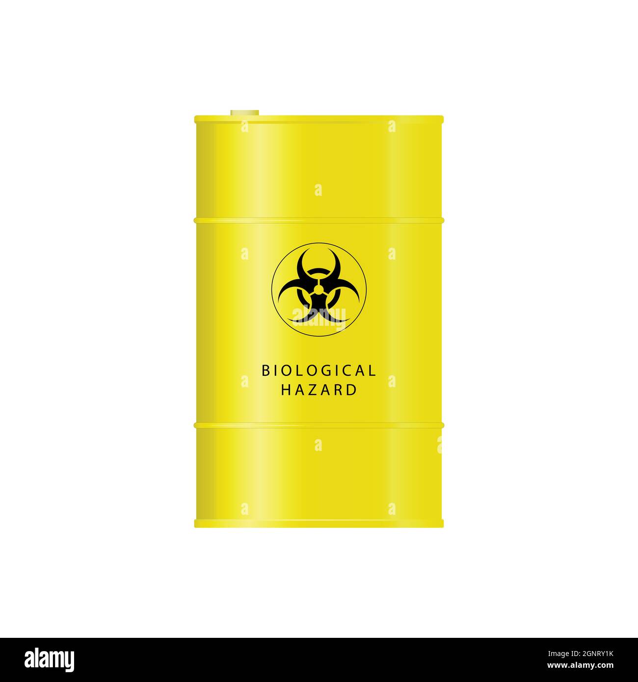 Biohazard waste container Stock Vector Images - Alamy