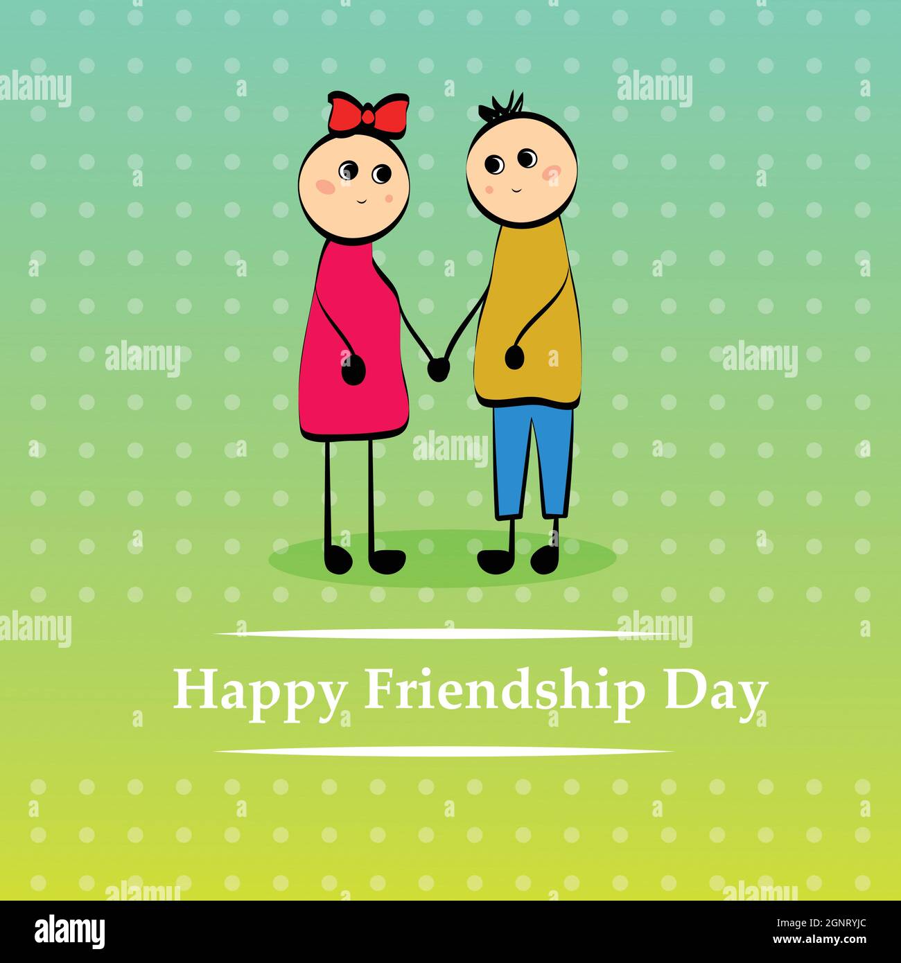 Friendship Day Background Stock Vector Image & Art - Alamy