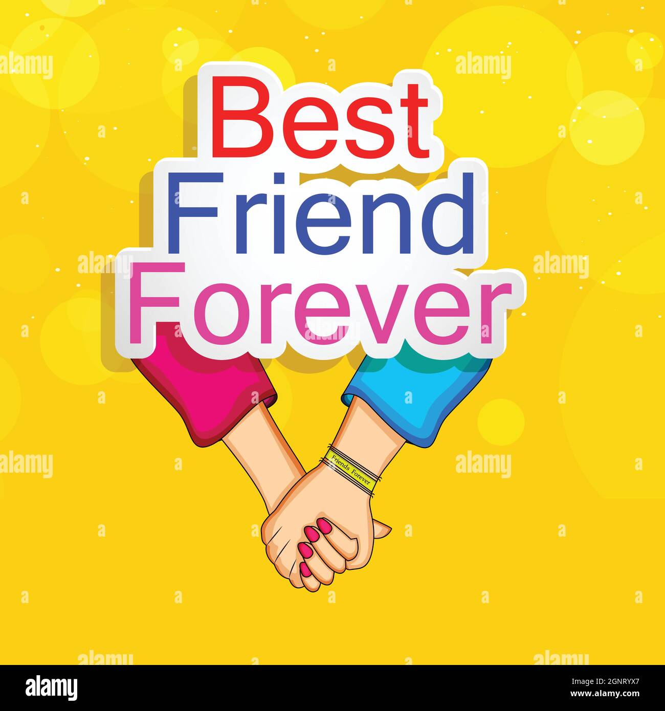 Friendship Day Background Stock Vector Image & Art - Alamy