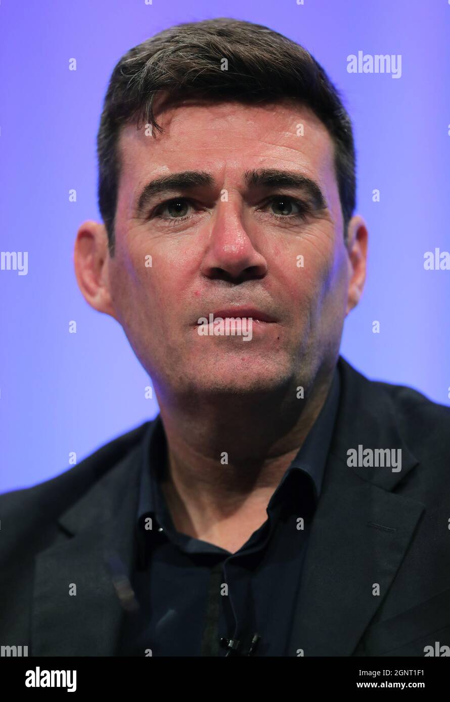 ANDY BURNHAM, 2021 Stock Photo - Alamy