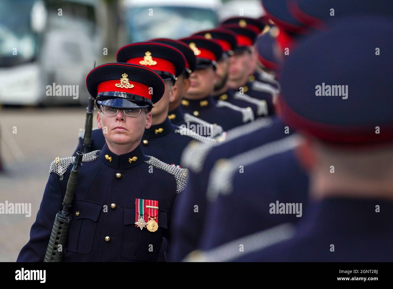 The Royal Canadian Horse Artillery undergo their fit for role ...